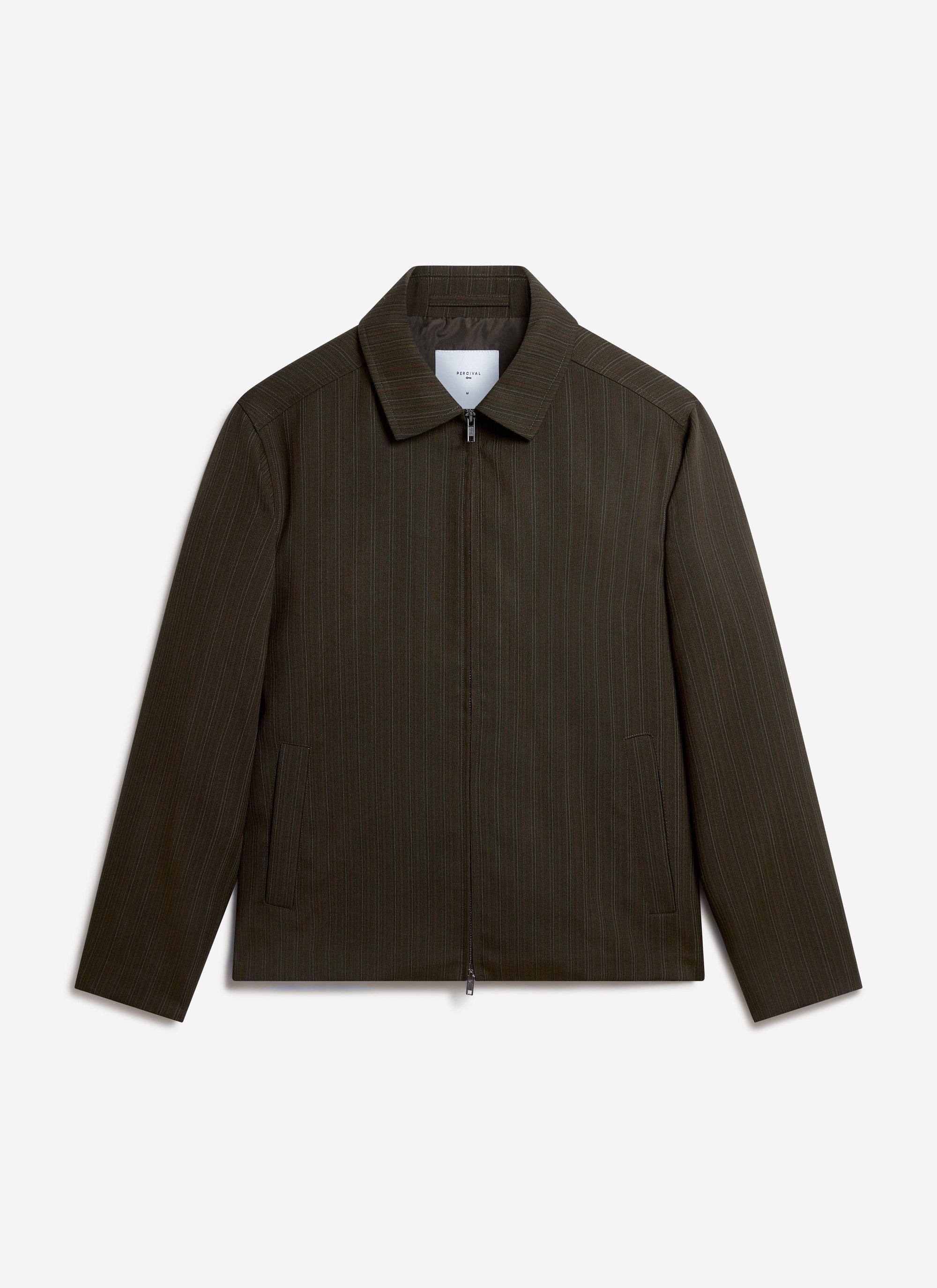 Men's Chapter Zip Jacket | Suit Jacket | Forest Green | Percival Menswear