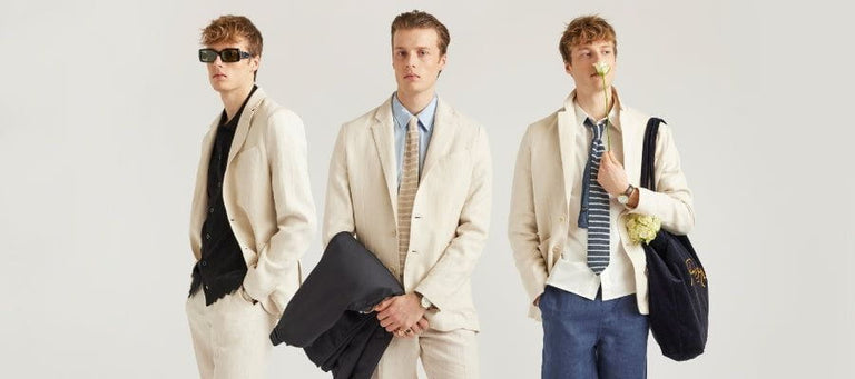 Men's Linen Suits, Trousers & Shirts | Percival Menswear
