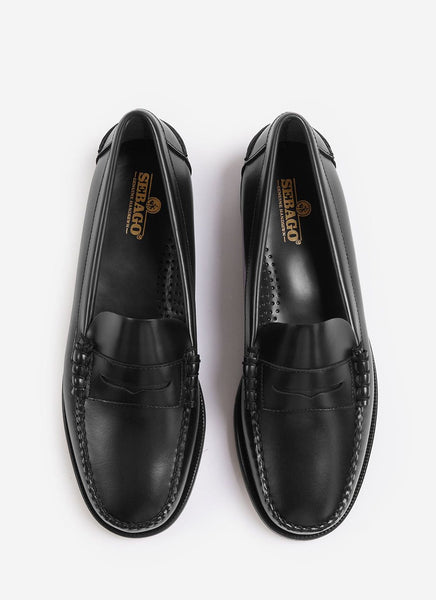 Men's Sebago Loafers | Classic Dan | 100% Leather | Black