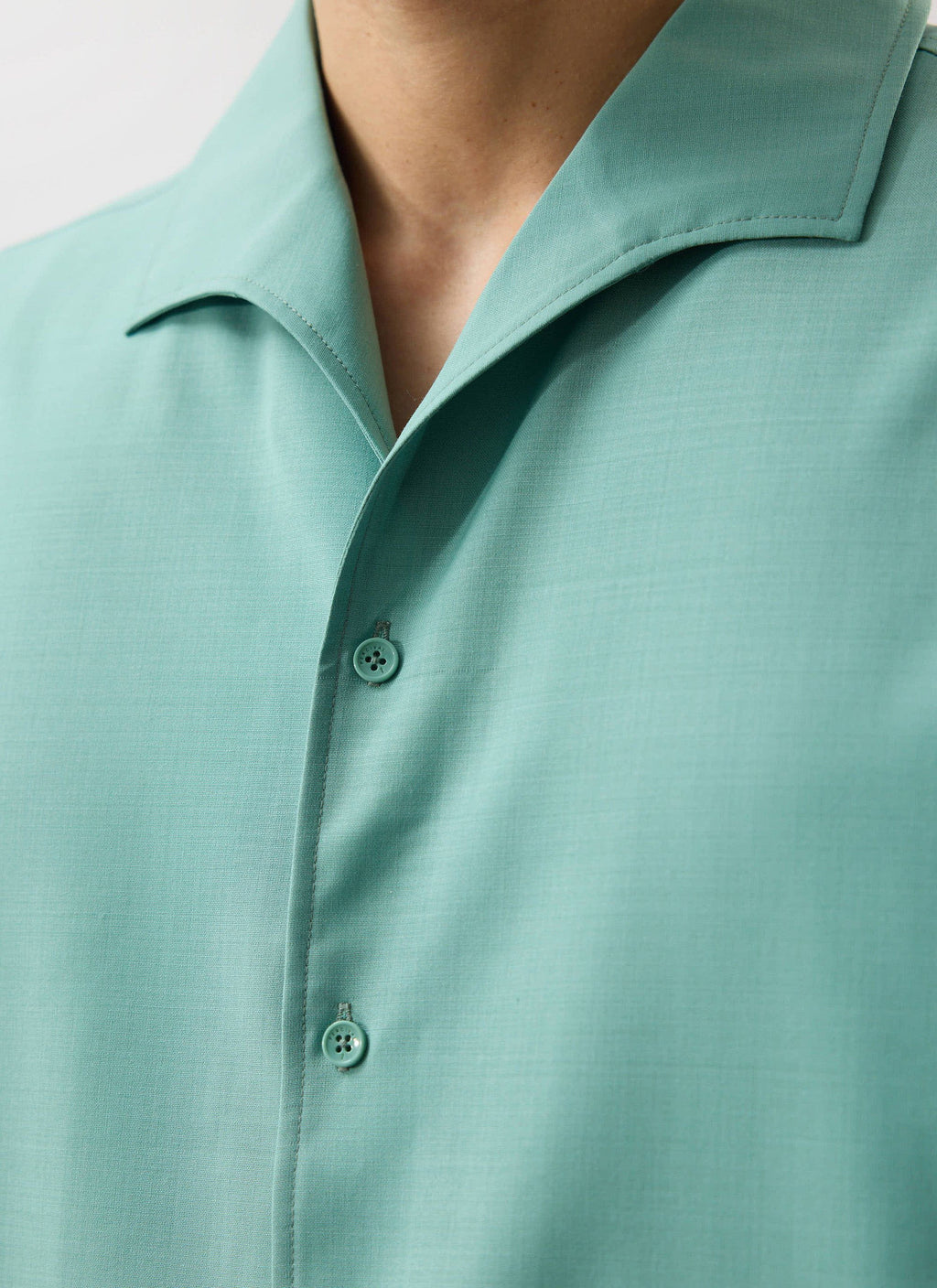 Men's Suede Jacket - Percival x Warren | Leather | Mint Green ...