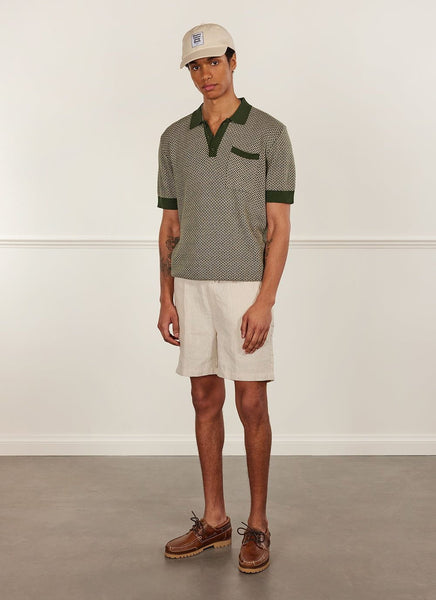 Men's Linen Shorts | Summer Shorts for Men | Stone | Percival Menswear