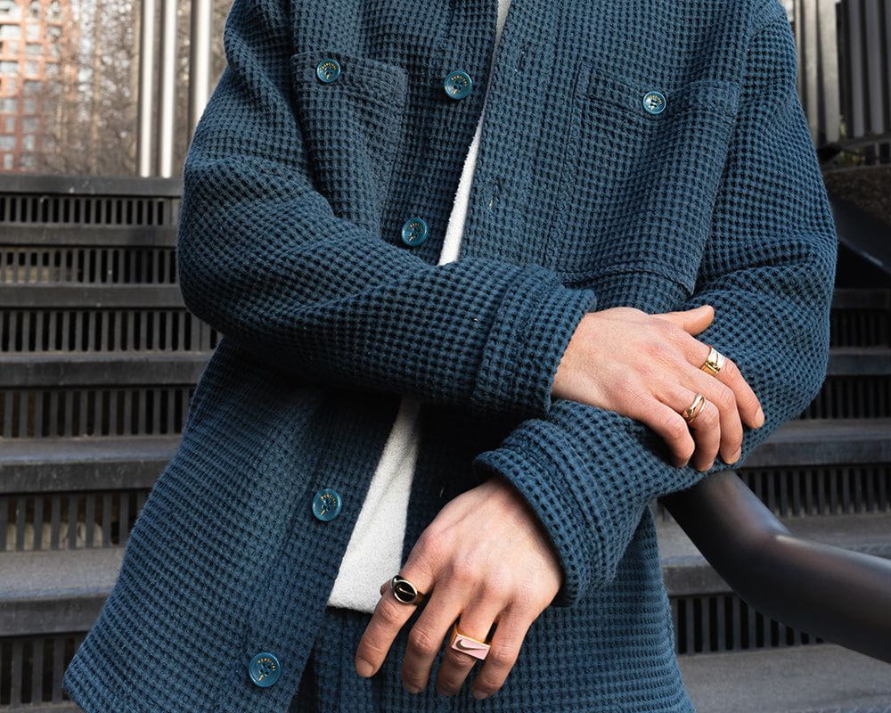 Percival | The Waffle Collection | Waffle Fabric & Percival Menswear