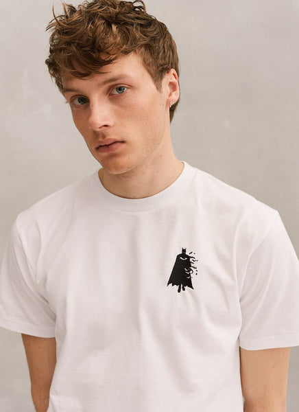 T Shirt | Bat Silhouette | The Batman x Percival | White