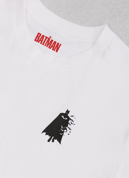 T Shirt | Bat Silhouette | The Batman x Percival | White